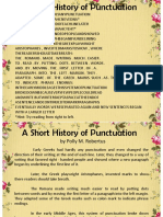 A Short History of Punctuation | PDF | Language Arts & Discipline ...