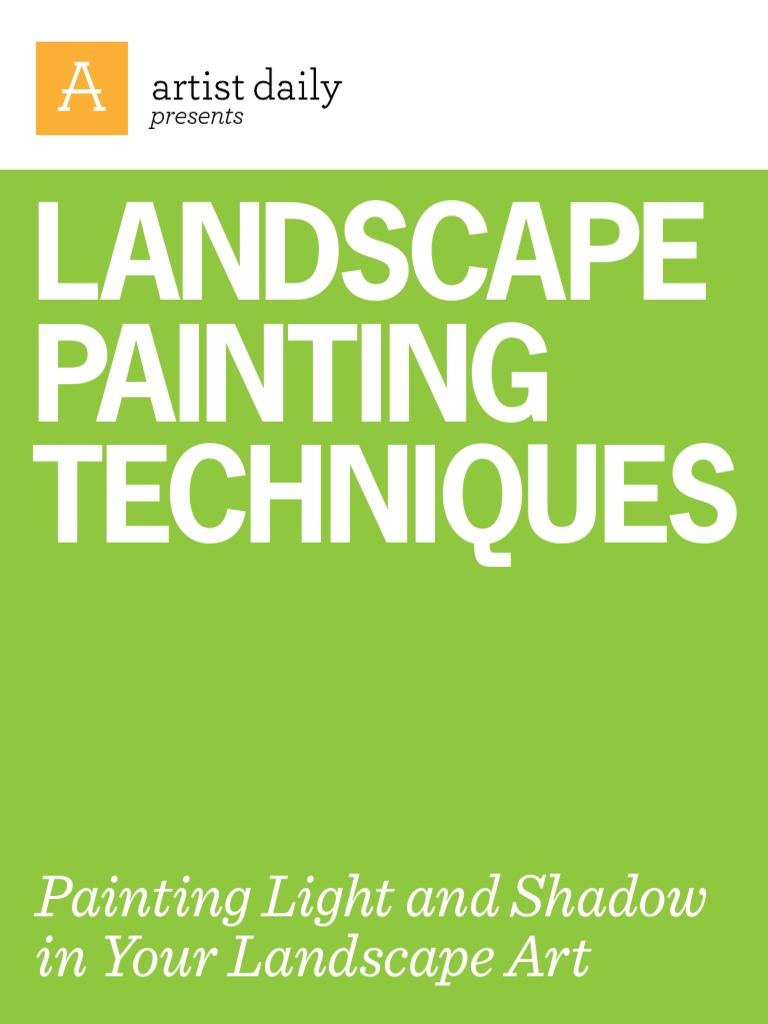 Landscape Painting Technique | PDF | Oil Painting | Visual Arts