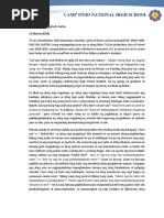 Grad Speech Tagalog | PDF