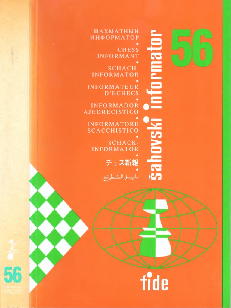 Chess Informant 56 | PDF | Board Games Competitions | Chess Players