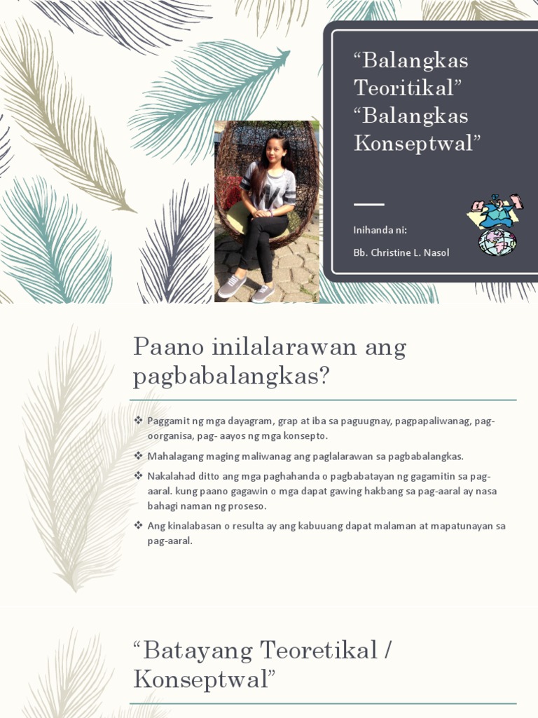 Balangkas Teoritikal | PDF