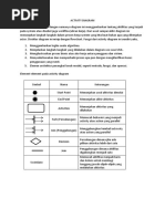 Makalah Materi (UML) Activity Diagram Dan Contoh Kasus | PDF