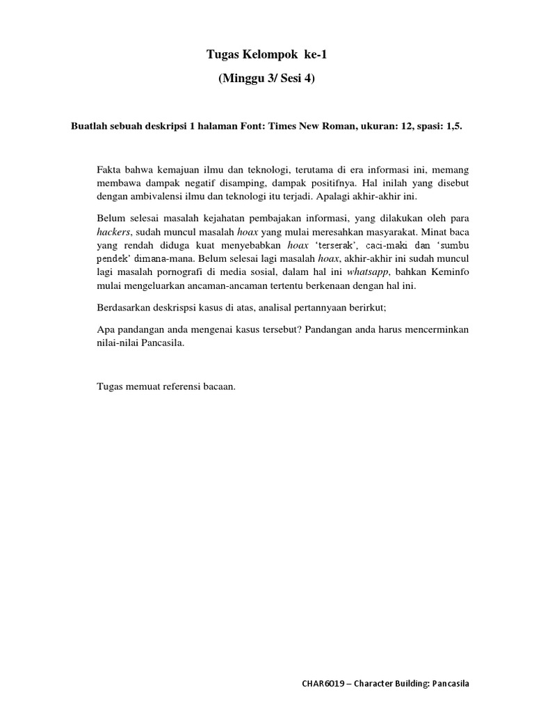 1712 Char6019 Txea TK1-W3-S4-R1 Team3 | PDF