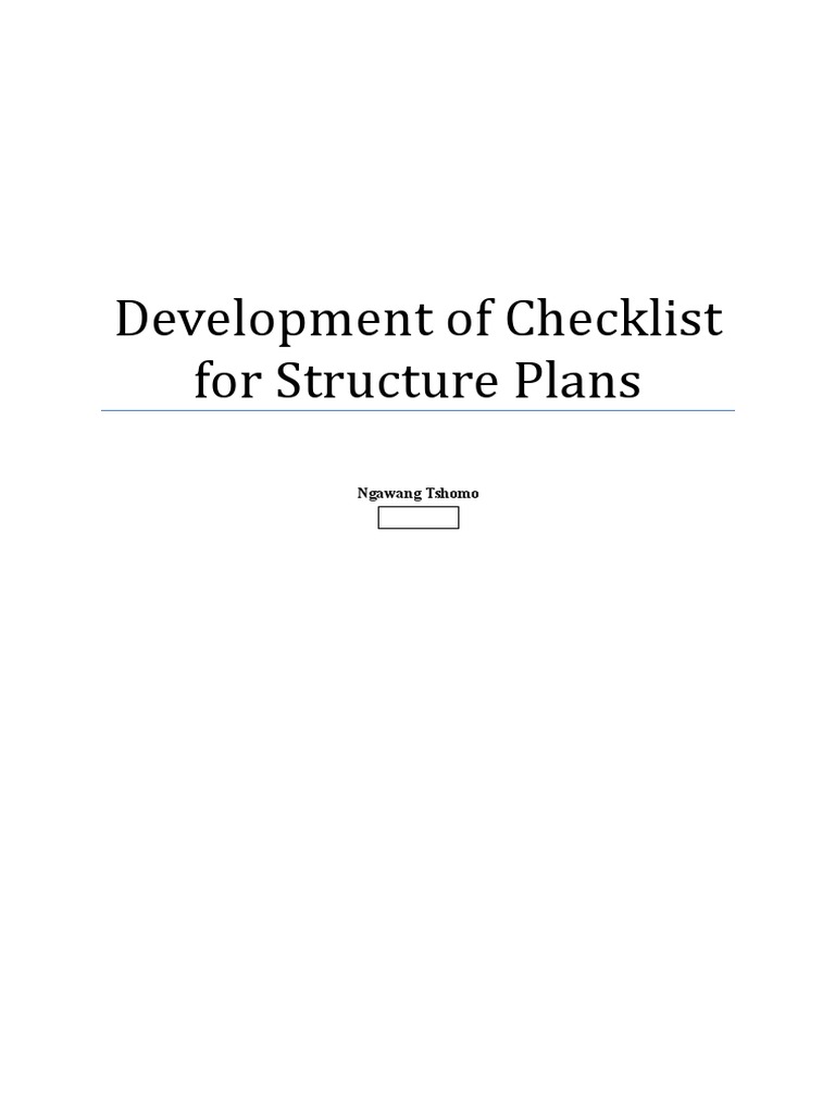 Structure Plan Checklist Draft 3 | PDF | Waste Management | Urban Planning