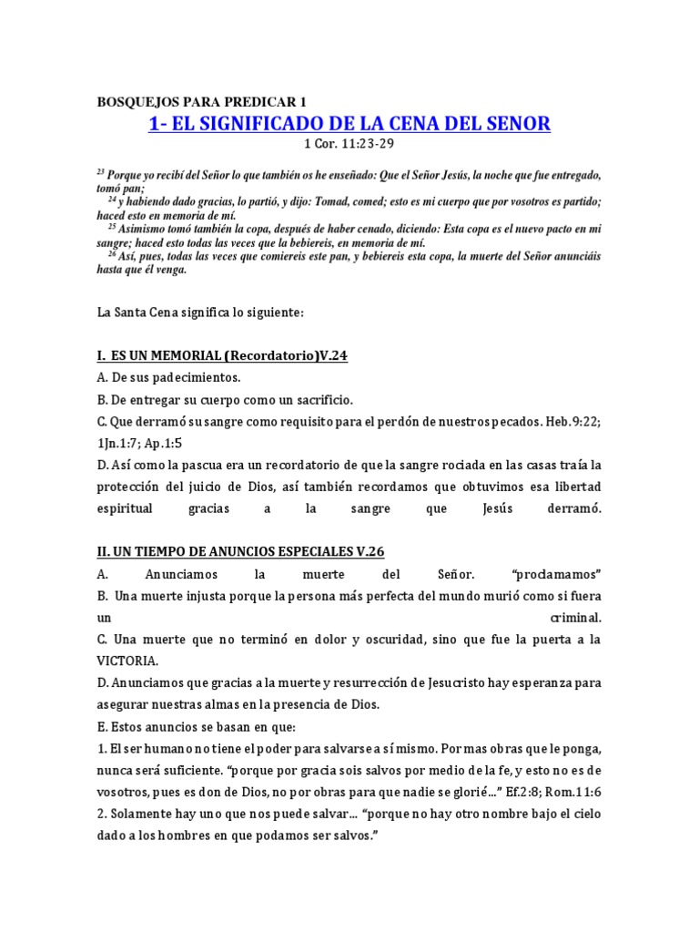 Bosquejos para Predicar 1 | Descargar gratis PDF | eucaristía | Jonás