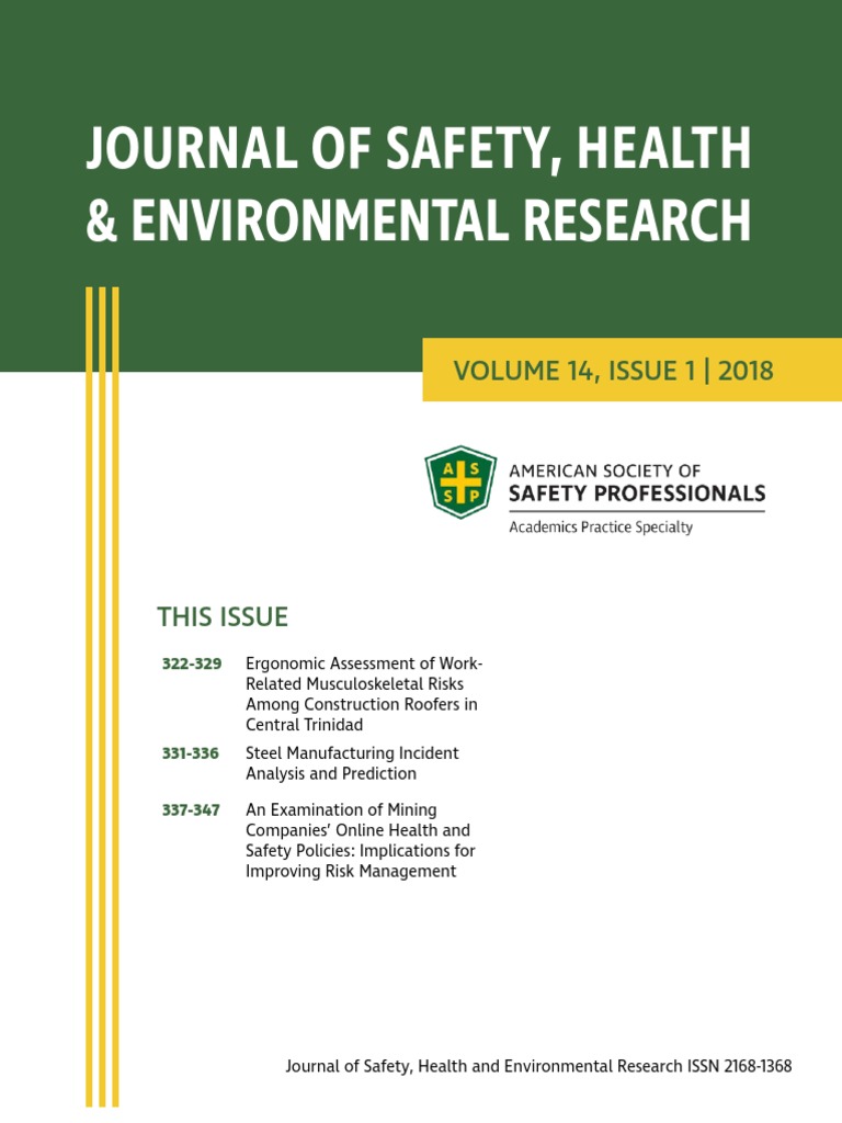 Volume 14 Issue 1 2018 Pdf