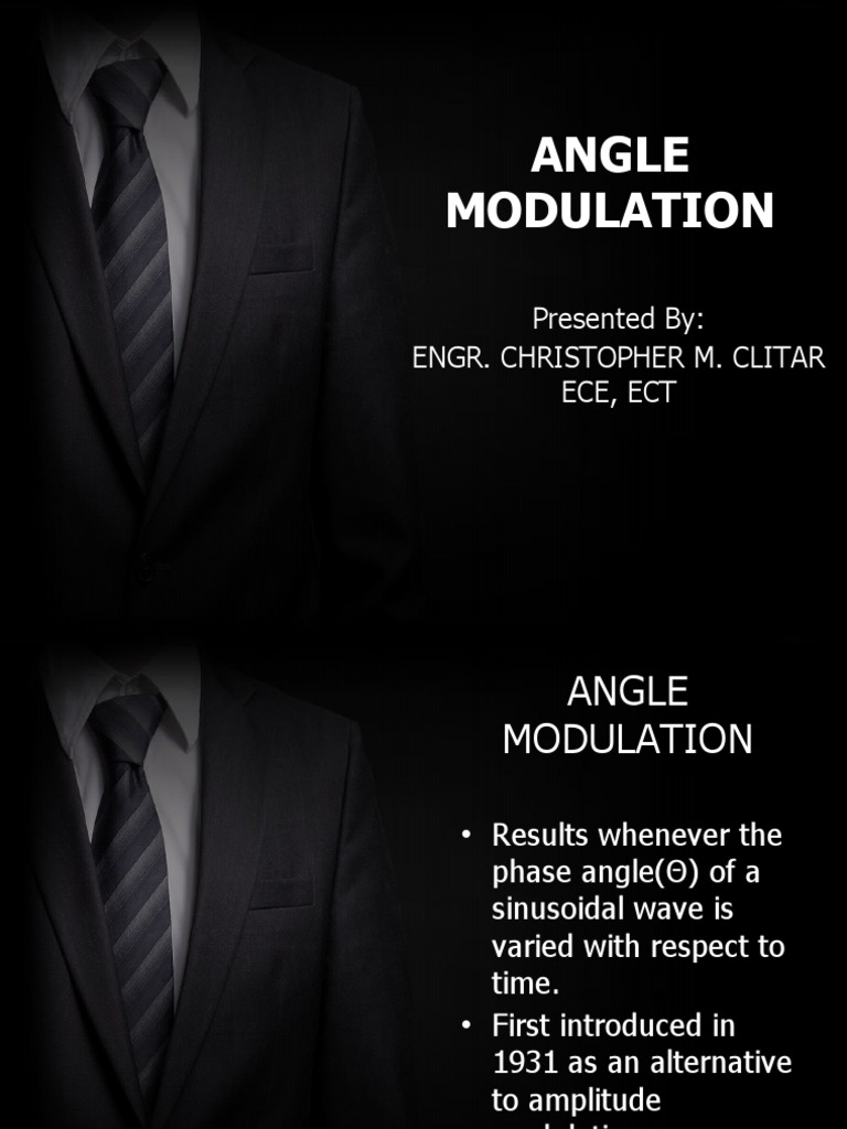 Angle Modulation | PDF | Frequency Modulation | Modulation