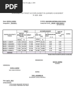 PTR Performance Target Worksheet | PDF | Standard Deviation ...