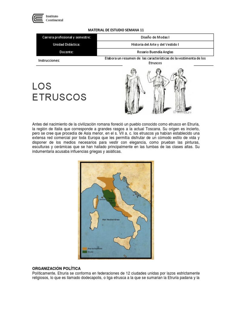 11 Etruscos | PDF | Civilización Etrusca | Ropa