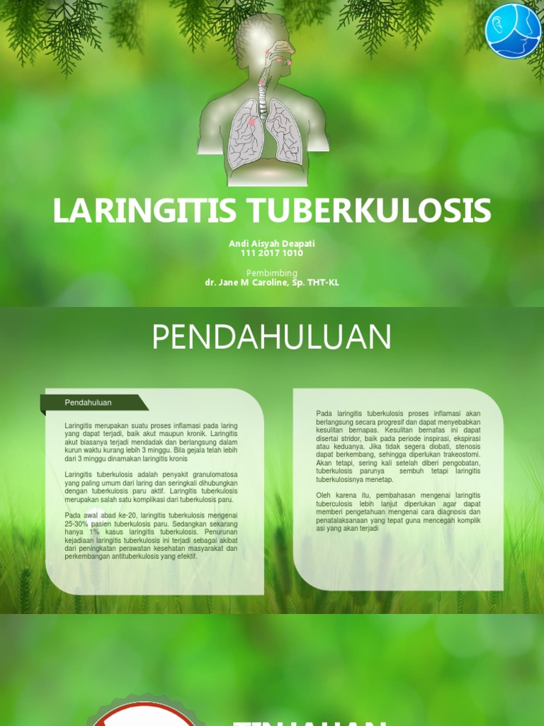 Laryngitis TB | PDF