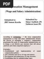 The PROCESS OF WAGE DETERMINATION | PDF | Salary | Wage