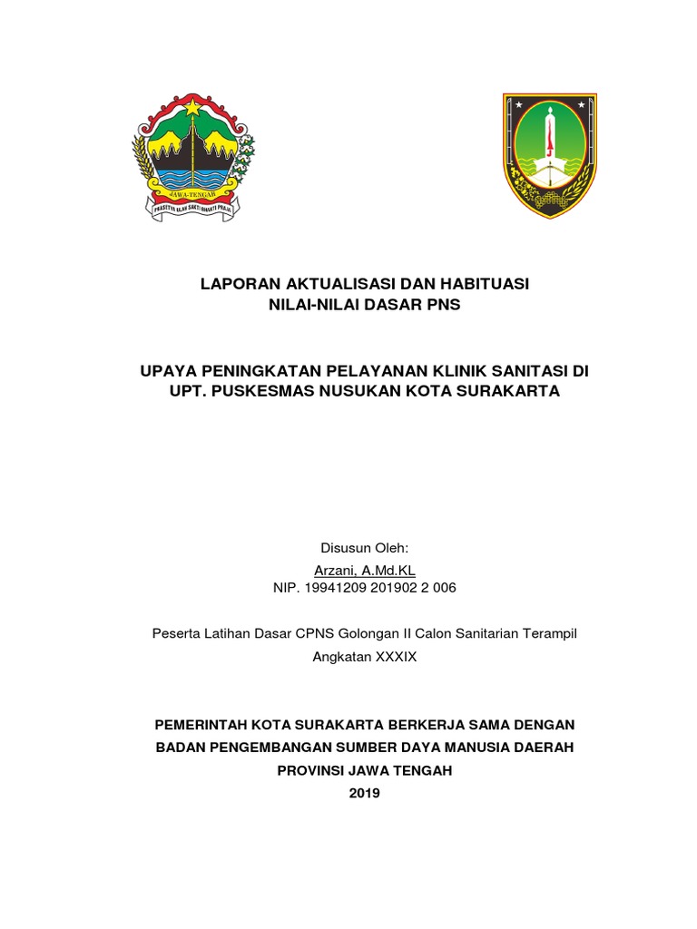 Jam Operasional Puskesmas Nusukan | PDF