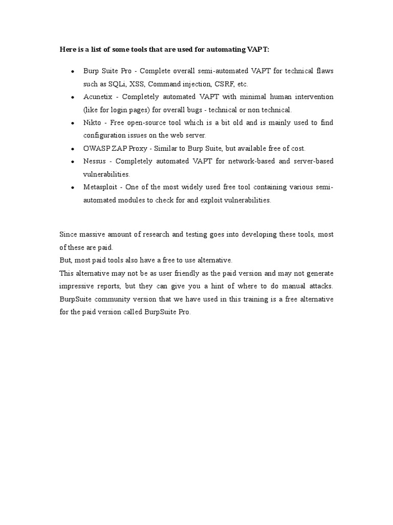 2-Tools For Automating VAPT | PDF