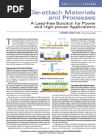 Die Attach Methods and Materials Explained | PDF | Epoxy | Adhesive