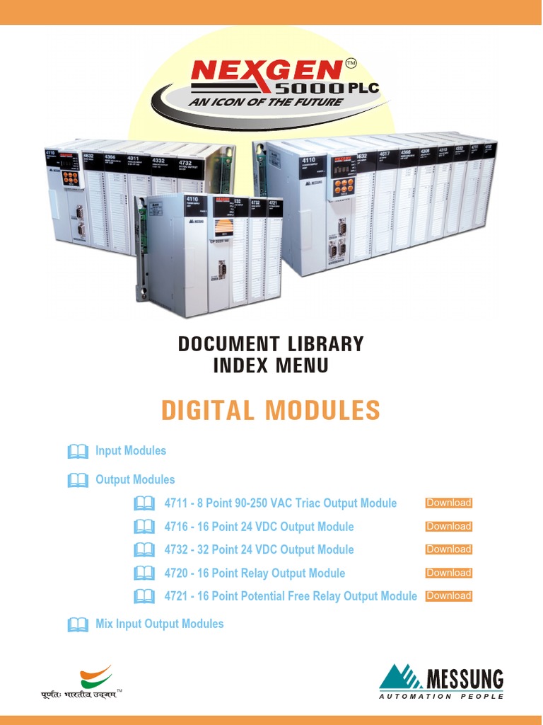 Output Digital Modules | PDF