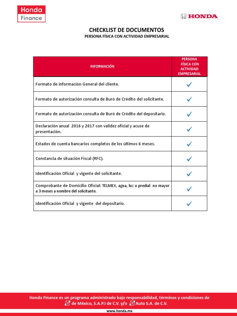Formato Checklist | Descargar gratis PDF | Economias | Business