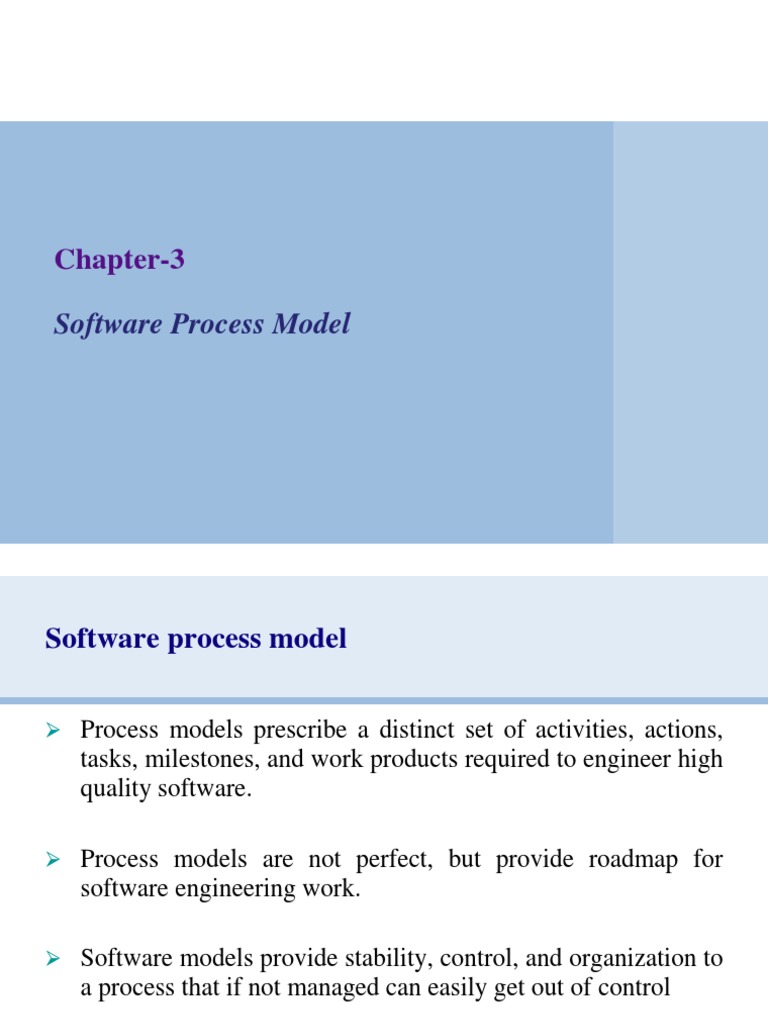 Ch3-SE Process Model | PDF | Software Prototyping | Software Testing