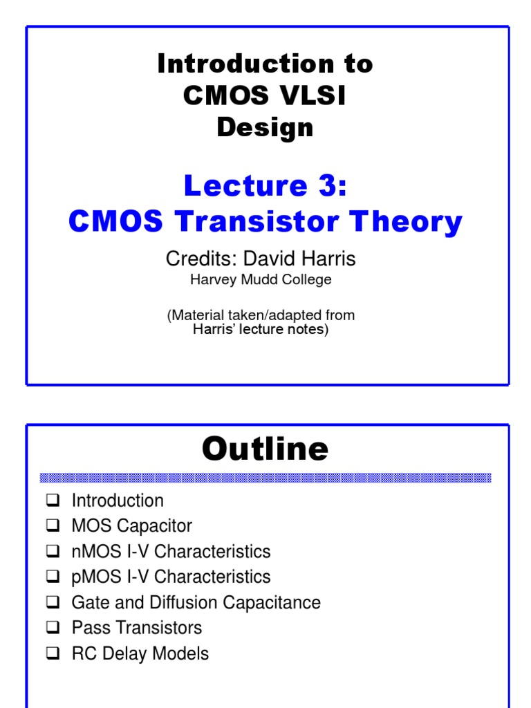 Cmos Design and Characterstics | PDF | Cmos | Mosfet