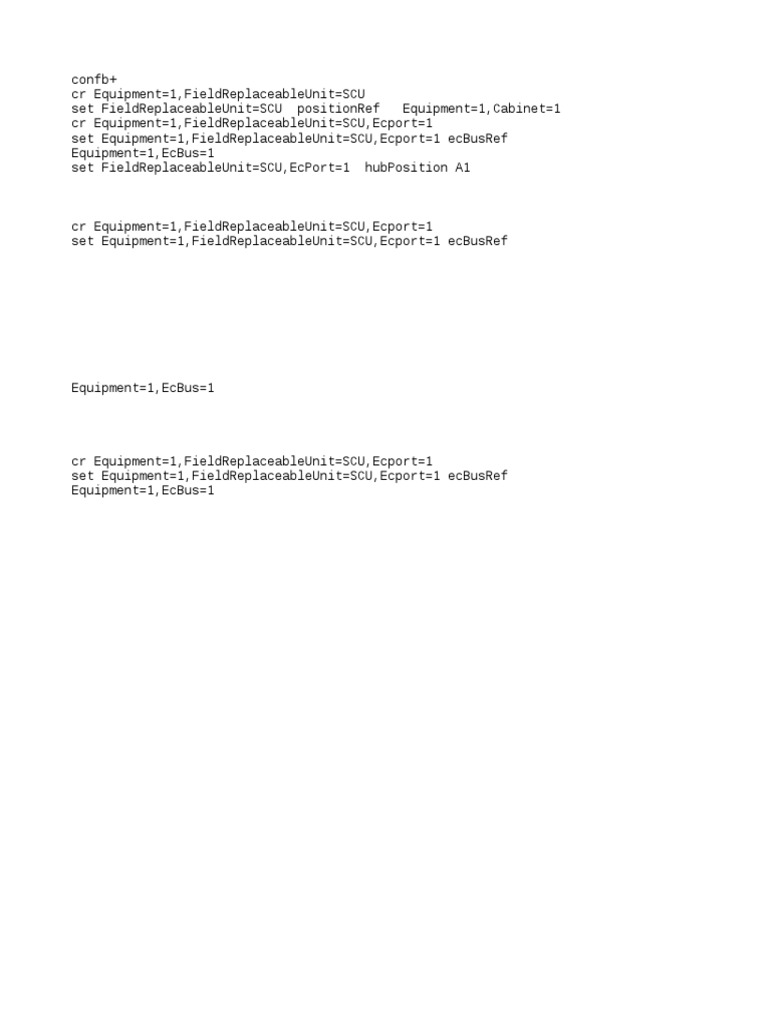 SCU Configuration and Port Setup | PDF