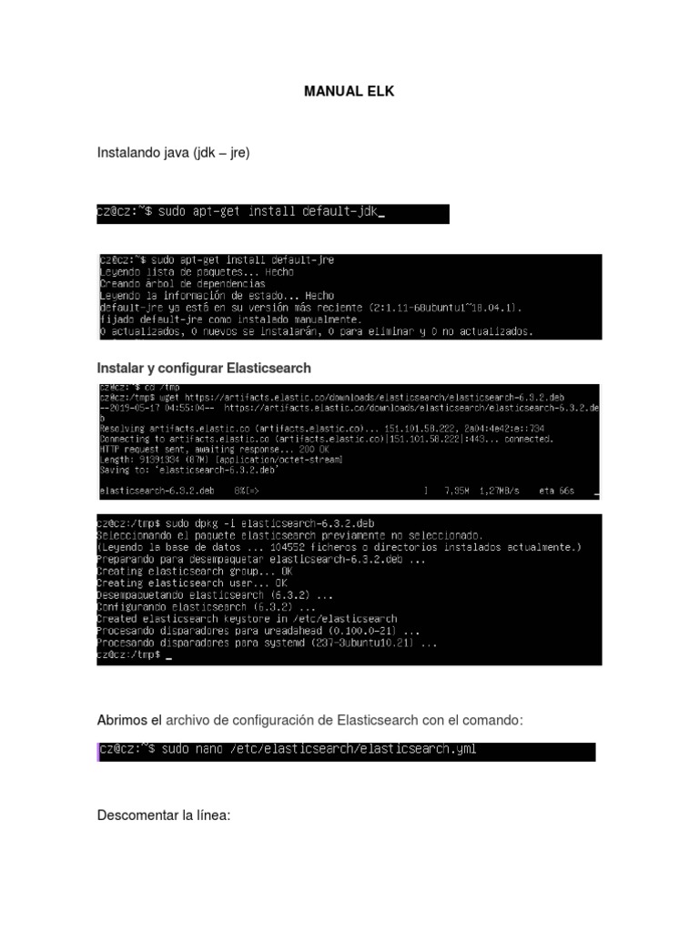 Manual Elk PDF | PDF