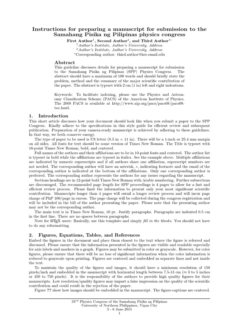 SPP Technical Paper | PDF | Paragraph | Citation