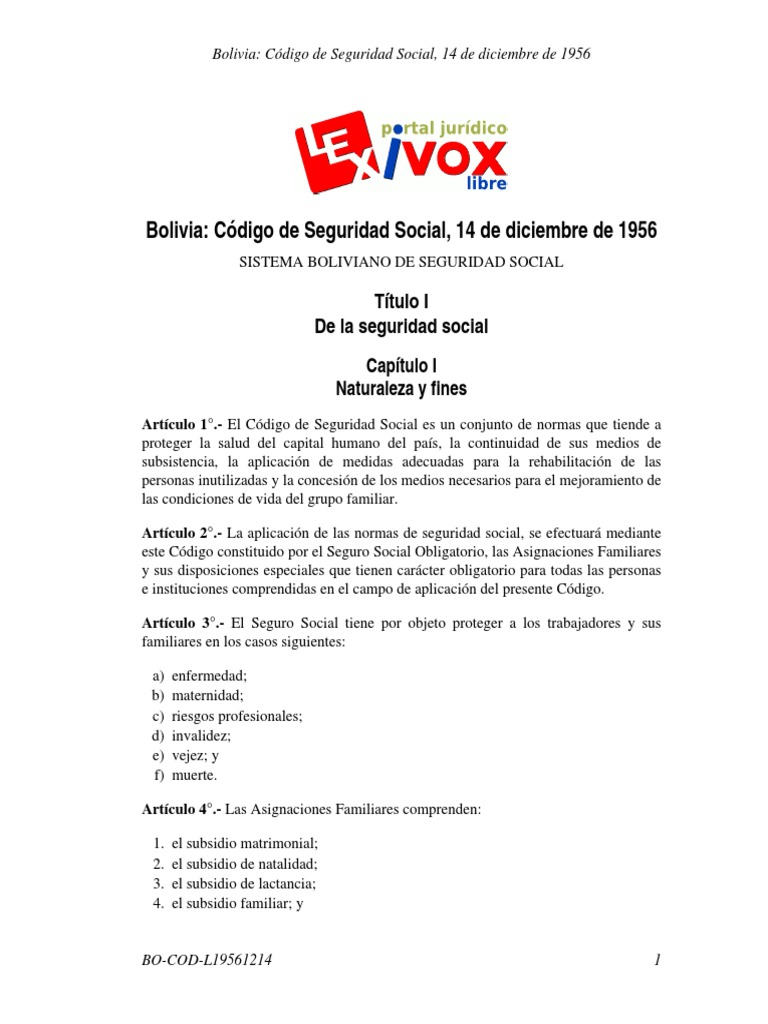 Codigo de Seguridad Social | PDF | Salario mínimo | Salario