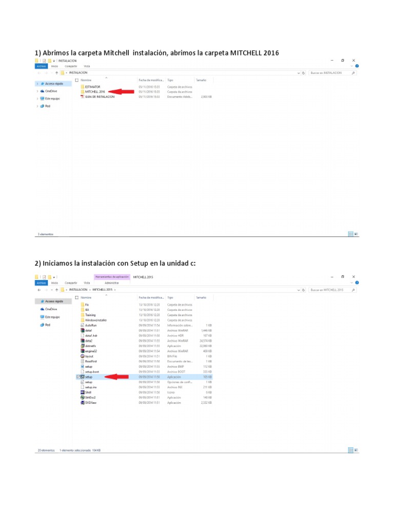 Guia de Instalacion Mitchell | PDF