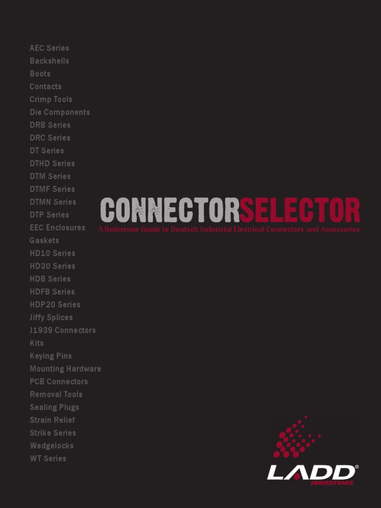 Connector Selector PDF | PDF | Electrical Connector | Equipment