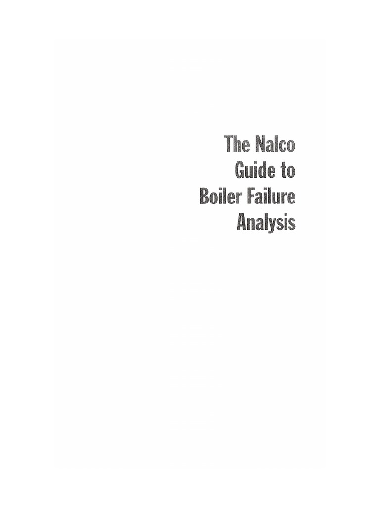 The Nalco Guide To Boiler Failure Analysis (2nd Edition) | PDF