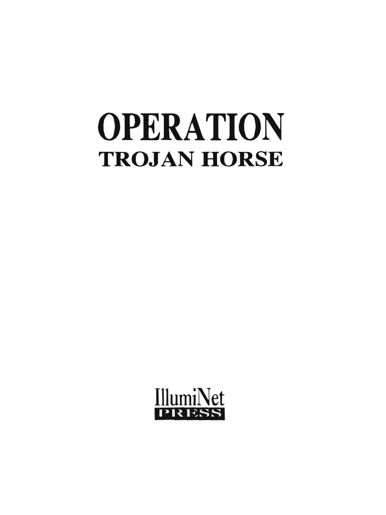 John Keel - Operation Trojan Horse PDF | PDF