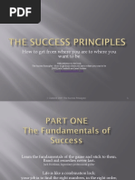 The Success Principles | PDF | Self-Improvement | Science & Mathematics