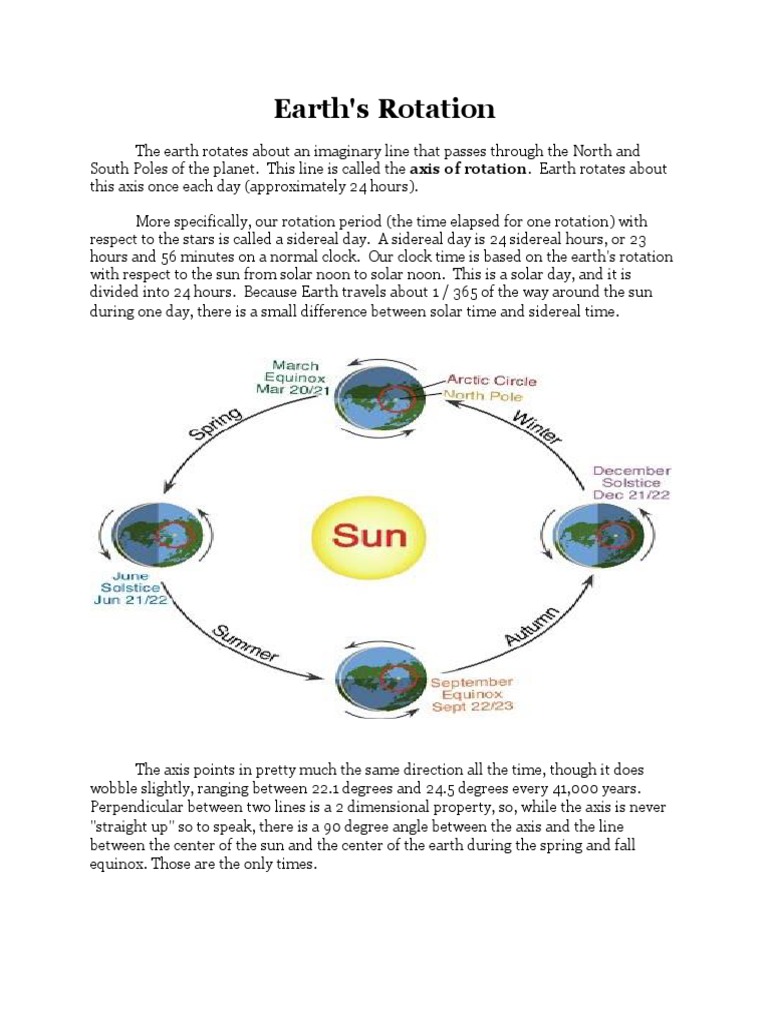 Rotation | PDF | Rotation | Earth
