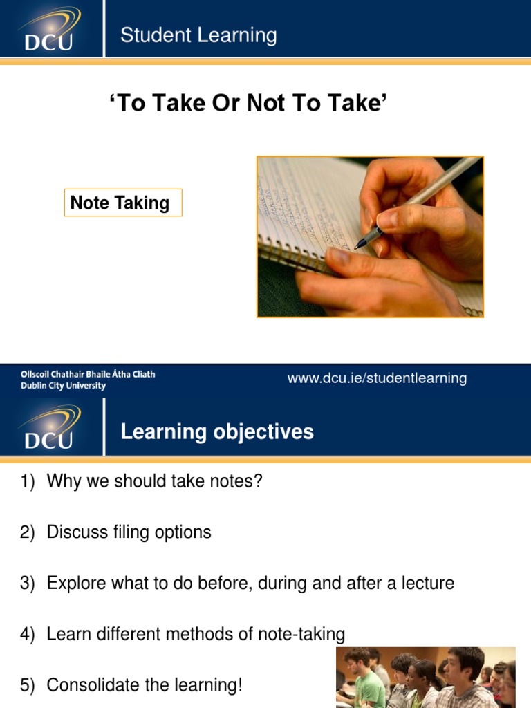 Note Taking Essentials | PDF | Applied Psychology | Educational Psychology