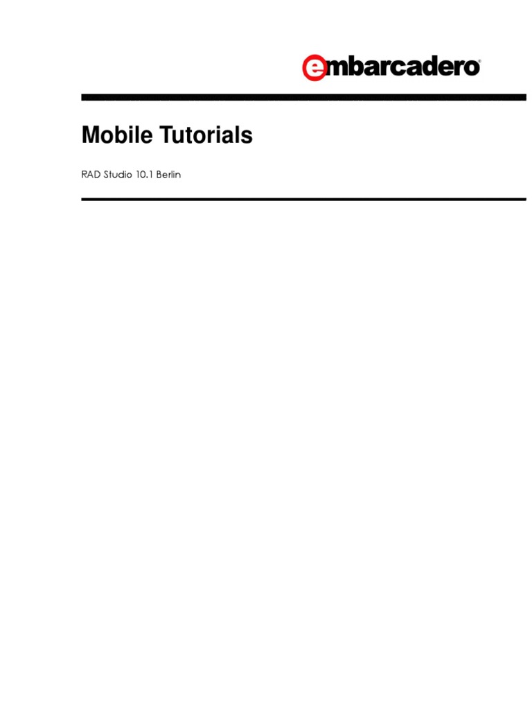 Mobile Tutorials en PDF | PDF | Mobile App | Ios