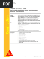 Sikaquick - 1000 | PDF | Concrete | Strength Of Materials