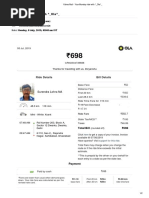 Uber Bill | PDF | Invoice | Payments