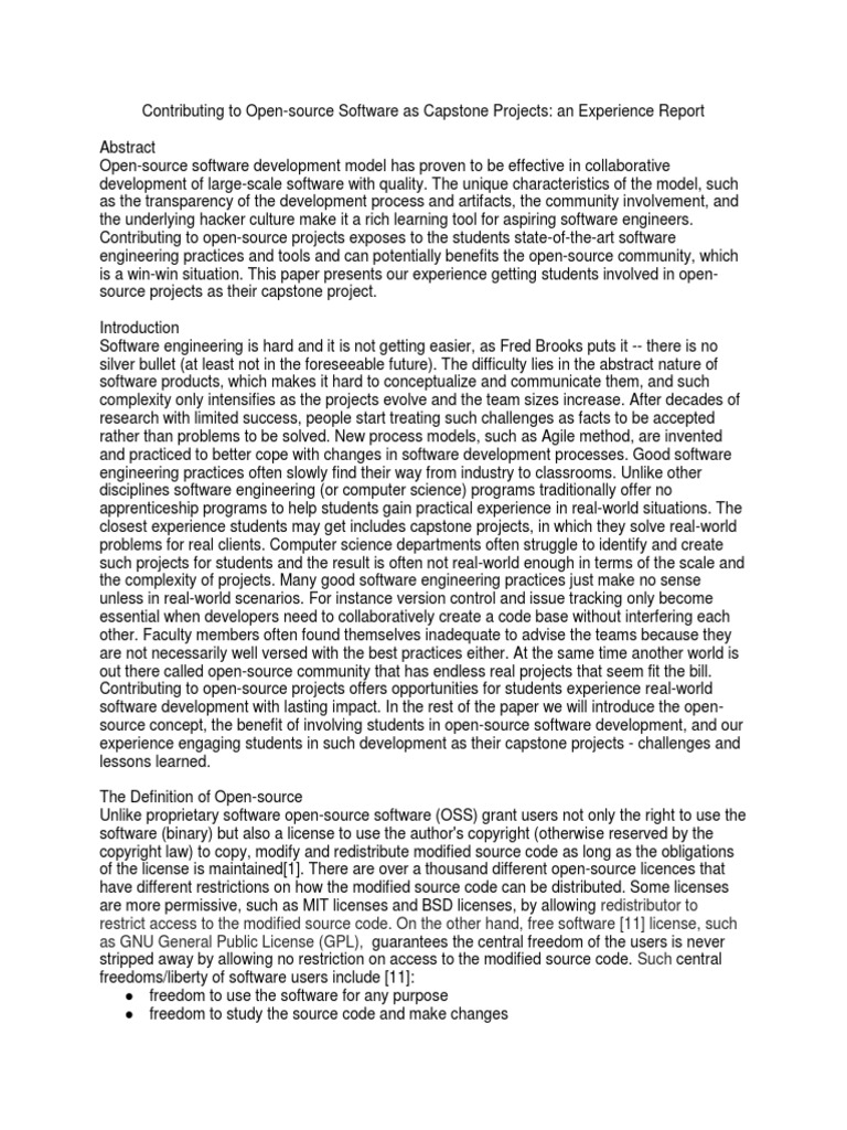 Teaching Open Source | PDF | Free Software | Free Content