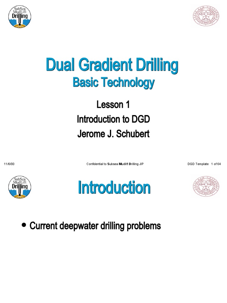Lesson 1. Intro To DGD | PDF | Gases | Casing (Borehole)