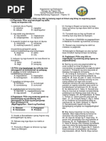 FILIPINO 10 - Q2 (Ar. 2.1-2.5) | PDF