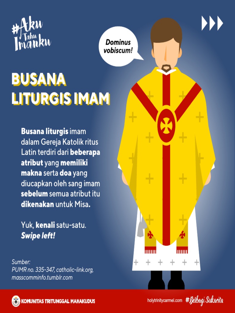 Pakaian Liturgi Imam Katolik | PDF