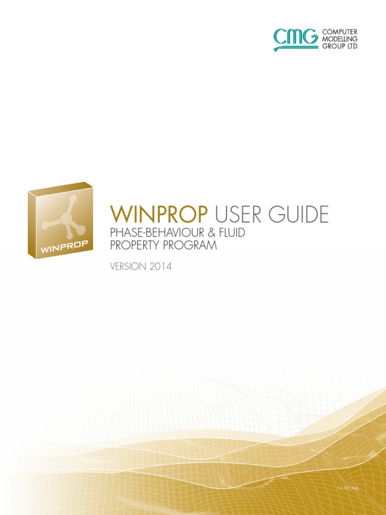 Winprop PDF | PDF | Gases | Liquids