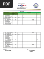 TOS Grade 9 English | PDF | Reading Comprehension | Linguistics