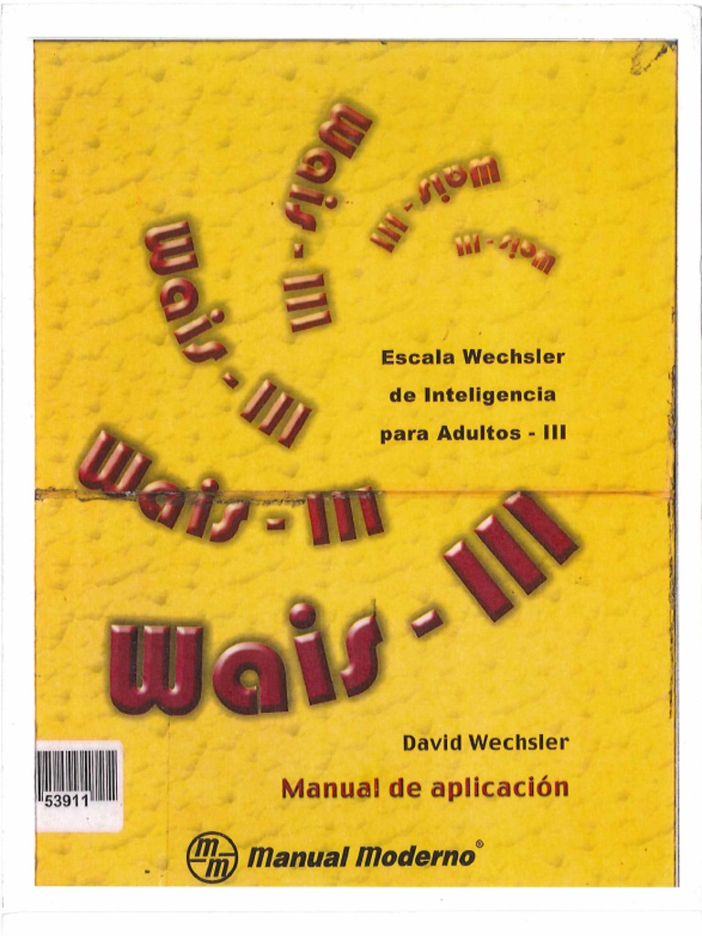 Wais Iii | PDF