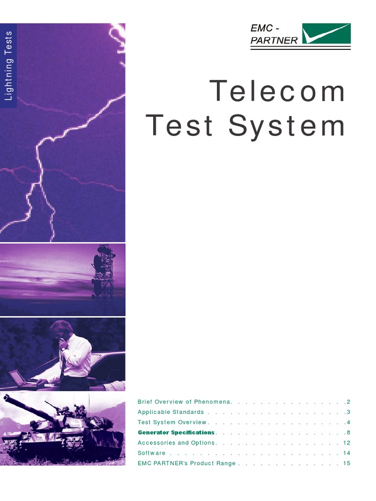 Telecom Test System IVS ENG | Download Free PDF | Electromagnetic ...