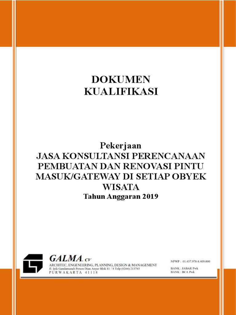 Dokumen PQ Galma - Per. Gateway | PDF