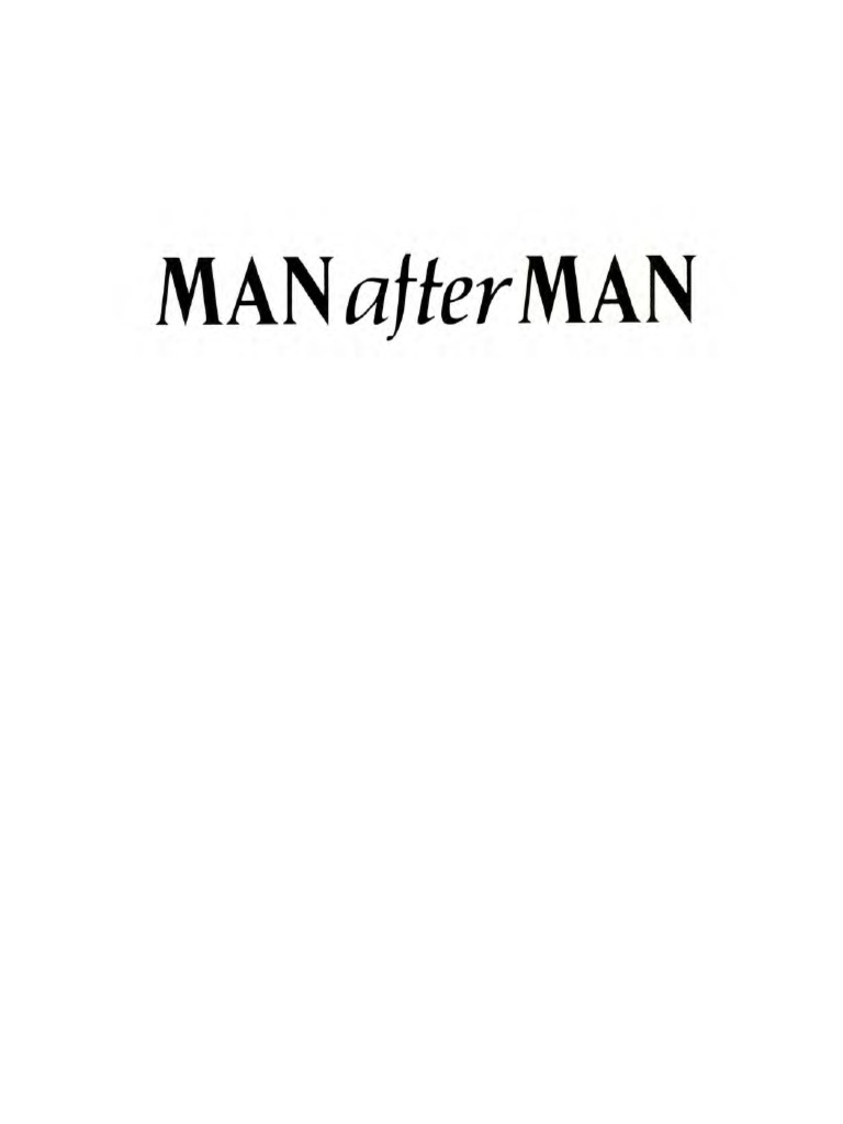 Dougal Dixon Man After Man PDF | PDF