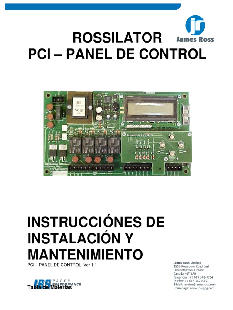Rossilator-Manual de Operacion | PDF | Placa de circuito impreso ...