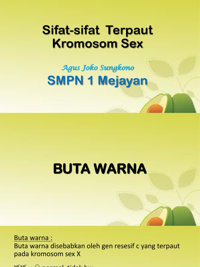 Pewarisan Gen Buta Warna pada Manusia | PDF