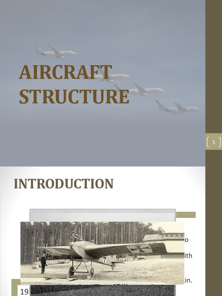 Basic Aircraft Structure | PDF | Flight Control Surfaces | Fuselage