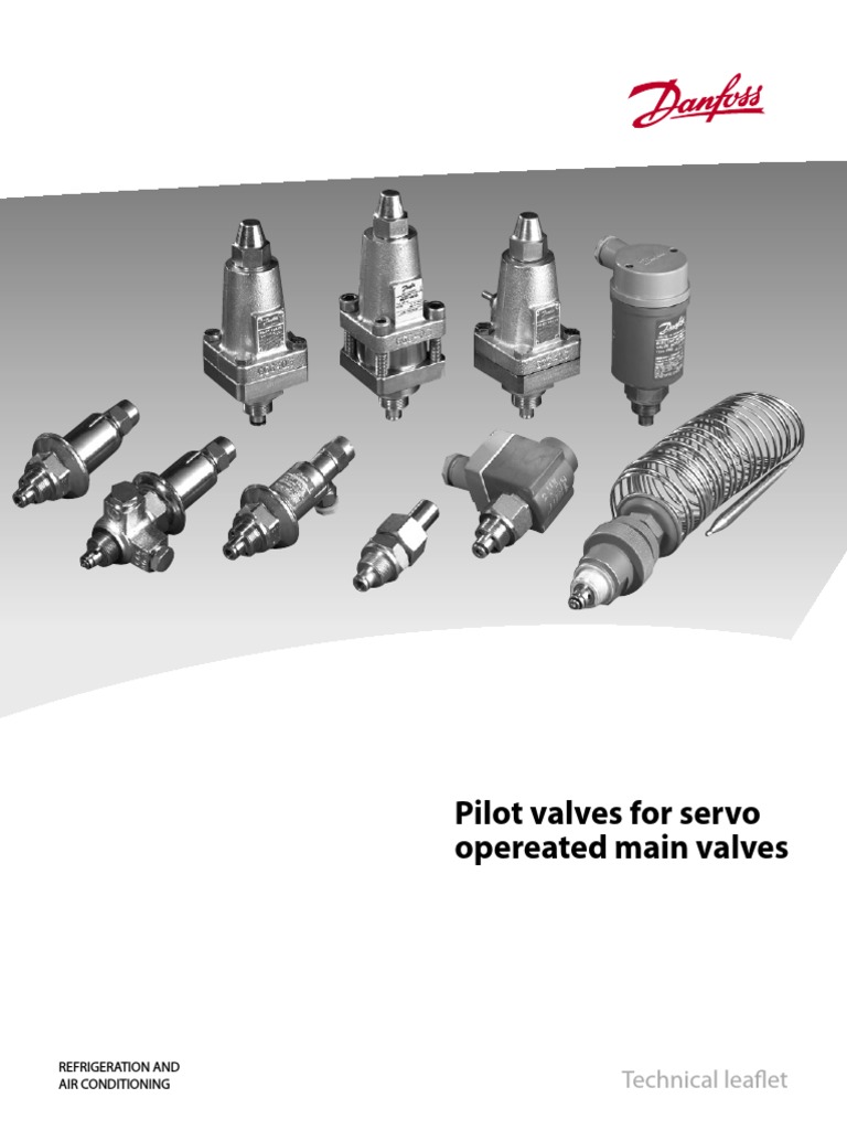 Pilot Valves For Servo Opereated Main Valves: Technical Lea Et | PDF ...
